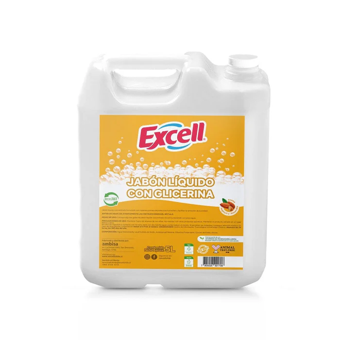 Jabón Líquido 5L Yogurt Almendras | LimpHogar.cl
